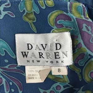 Dresses | David Warren Silk Sheath Dress | Poshmark